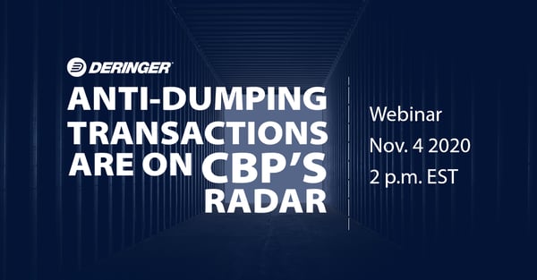 Anti-Dumping Webinar Recording