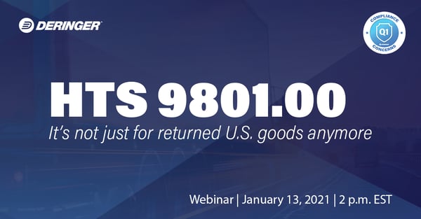 HTS 9801 Webinar Recording